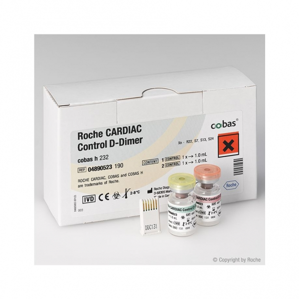 Roche CARDIAC POC Control Troponin T für Cobas POC H232